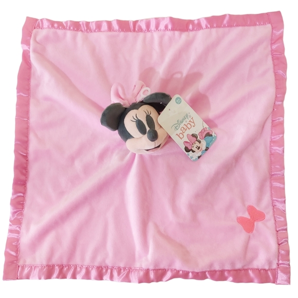 Disney | Other | Disney Baby Minnie Mouse Plush 4 X 14 Inch Baby ...